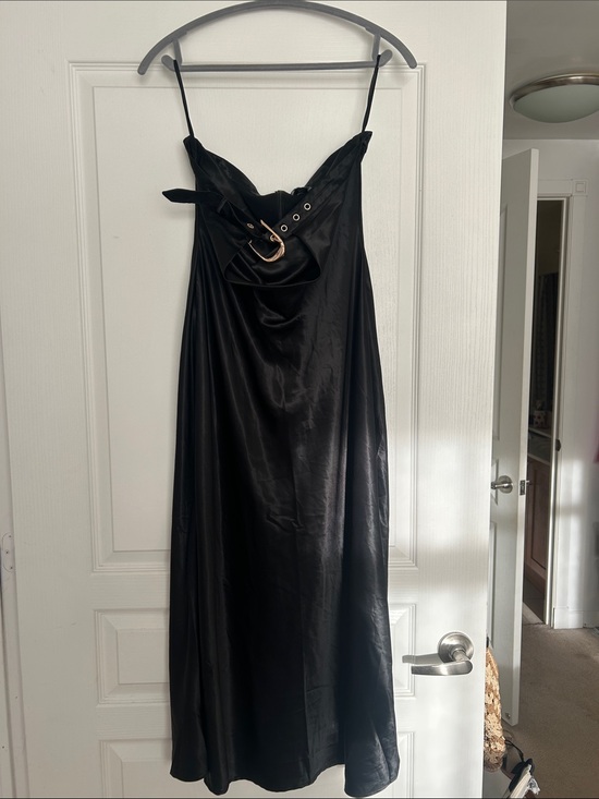 Runaway The Label | Dresses | Runaway The Label Black Midi Strapless ...